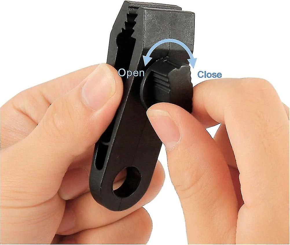 10 Sets Tarp Clip Tent Clamp Tarp Awnings Clip Awnings Clamp Tensioner ...