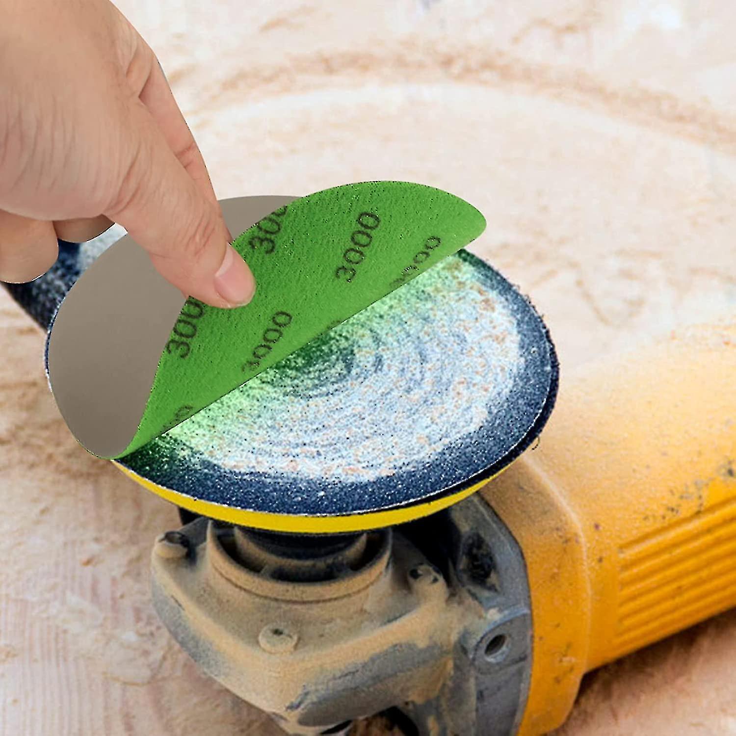 30 Pieces 125mm Wet Dry Sandpaper, Round Sanding Discs, Orbital Sander ...