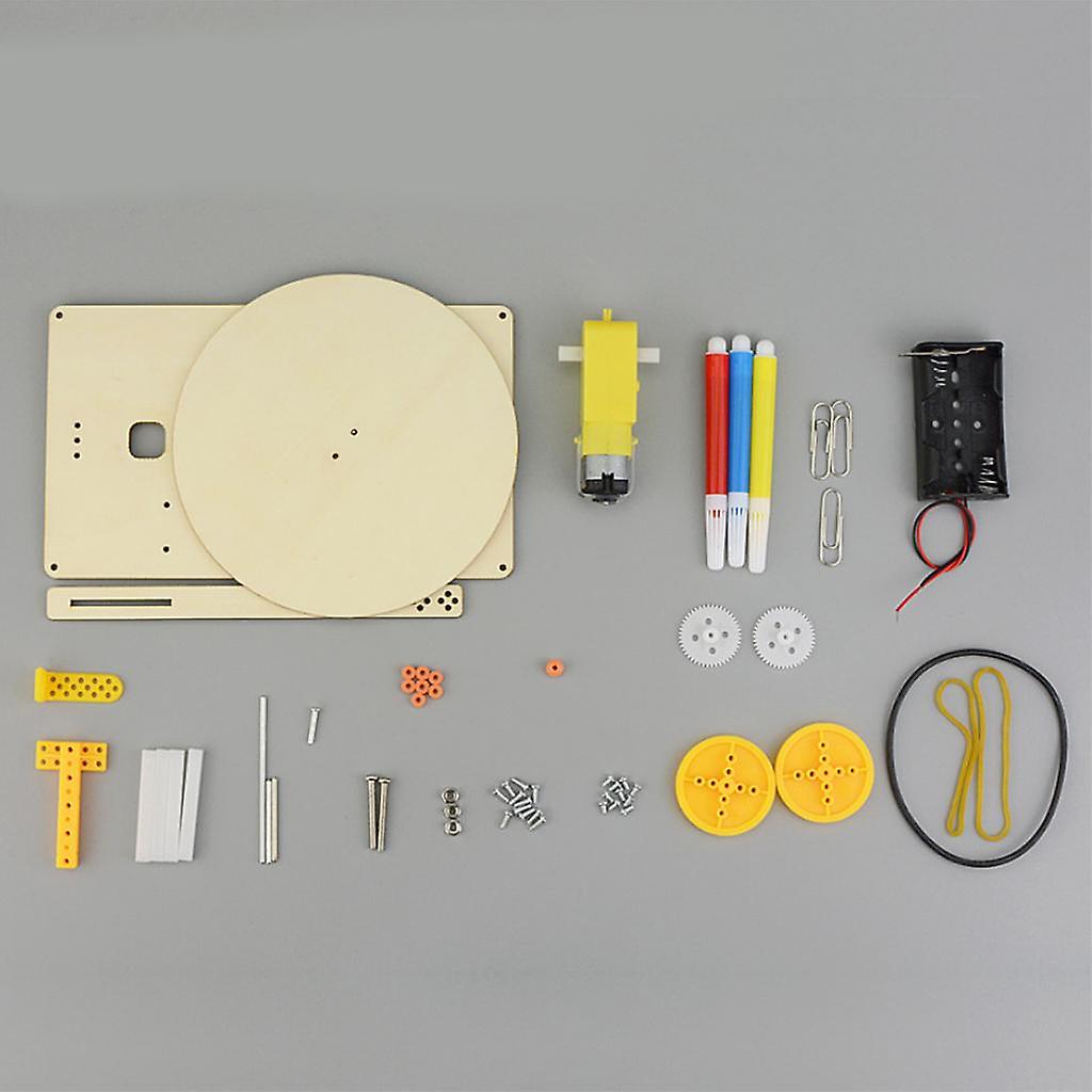 DIY Electric Plotter Drawing Robot, Kids Student Science Educational ...