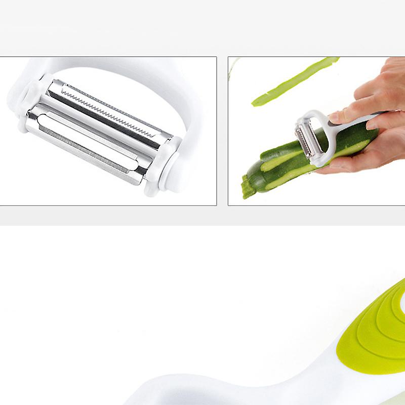 Potato Peeler 3 in 1 Peeler for Kitchen Straight Edged Micro Serrated ...