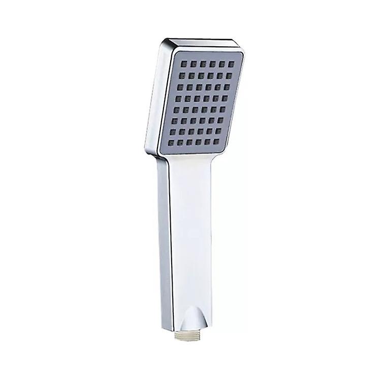 Square hand shower, shower head, chrome, silver | Fruugo UK