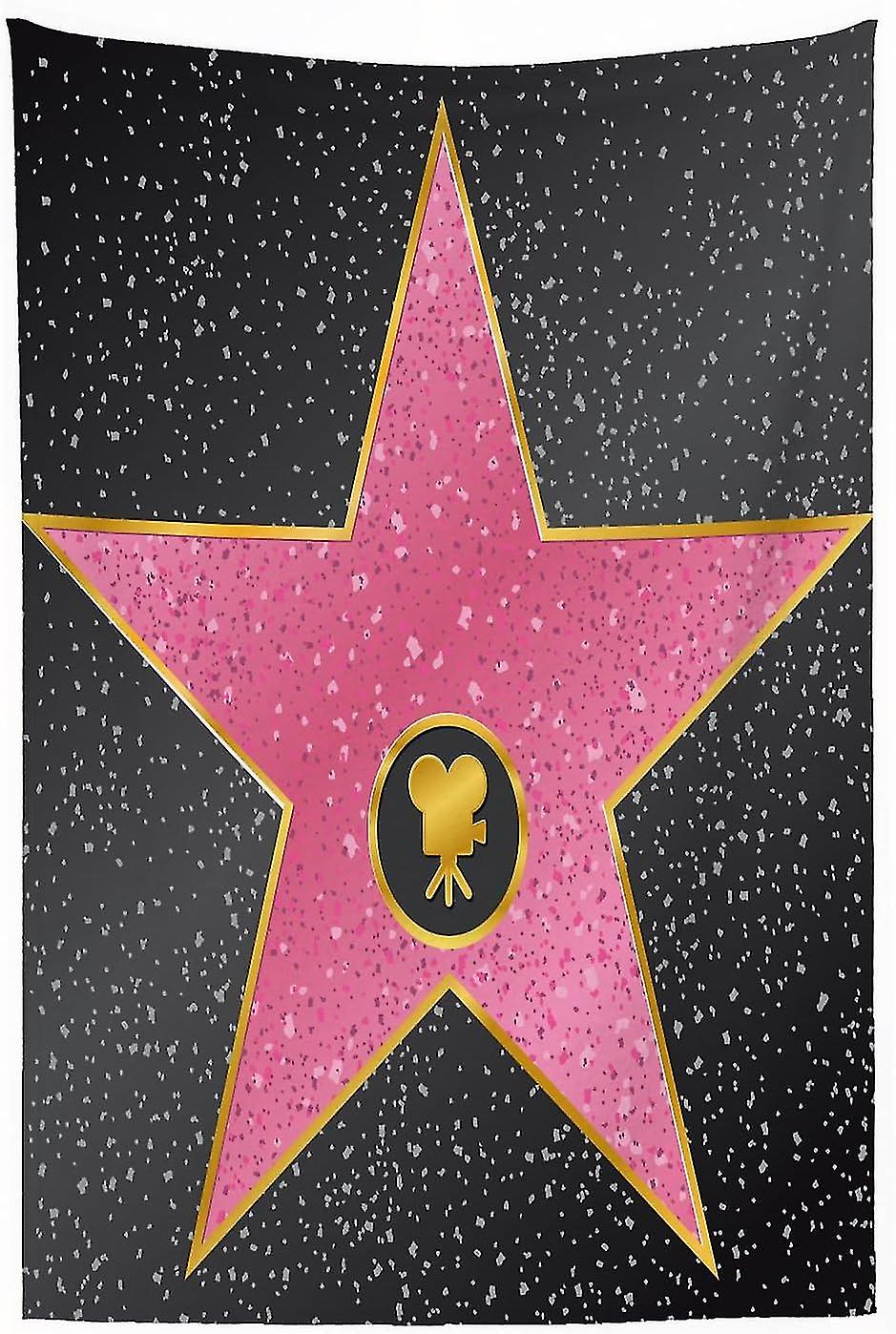 Varm blød popstjernefest, hollywood Walk of Fame symbol berømthed ...