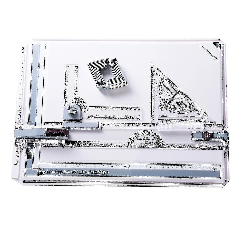 A3 Drawing Board Set, Technical Drafting Table Metric System 51*37 Cm ...