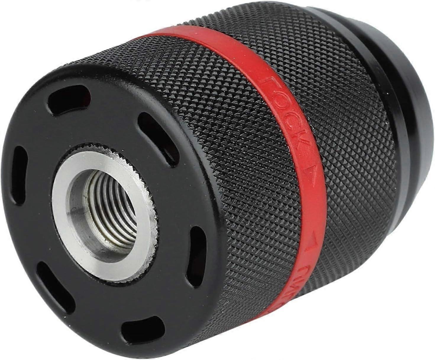 Keyless Hand Drill Chuck, for Milwaukee M18, 1/2-20UNF Mount 2~13mm Self-tighten Drill Chuck for ...