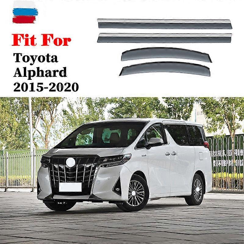 Unique For Toyota Alphard window visor car rain shield awning trim ...