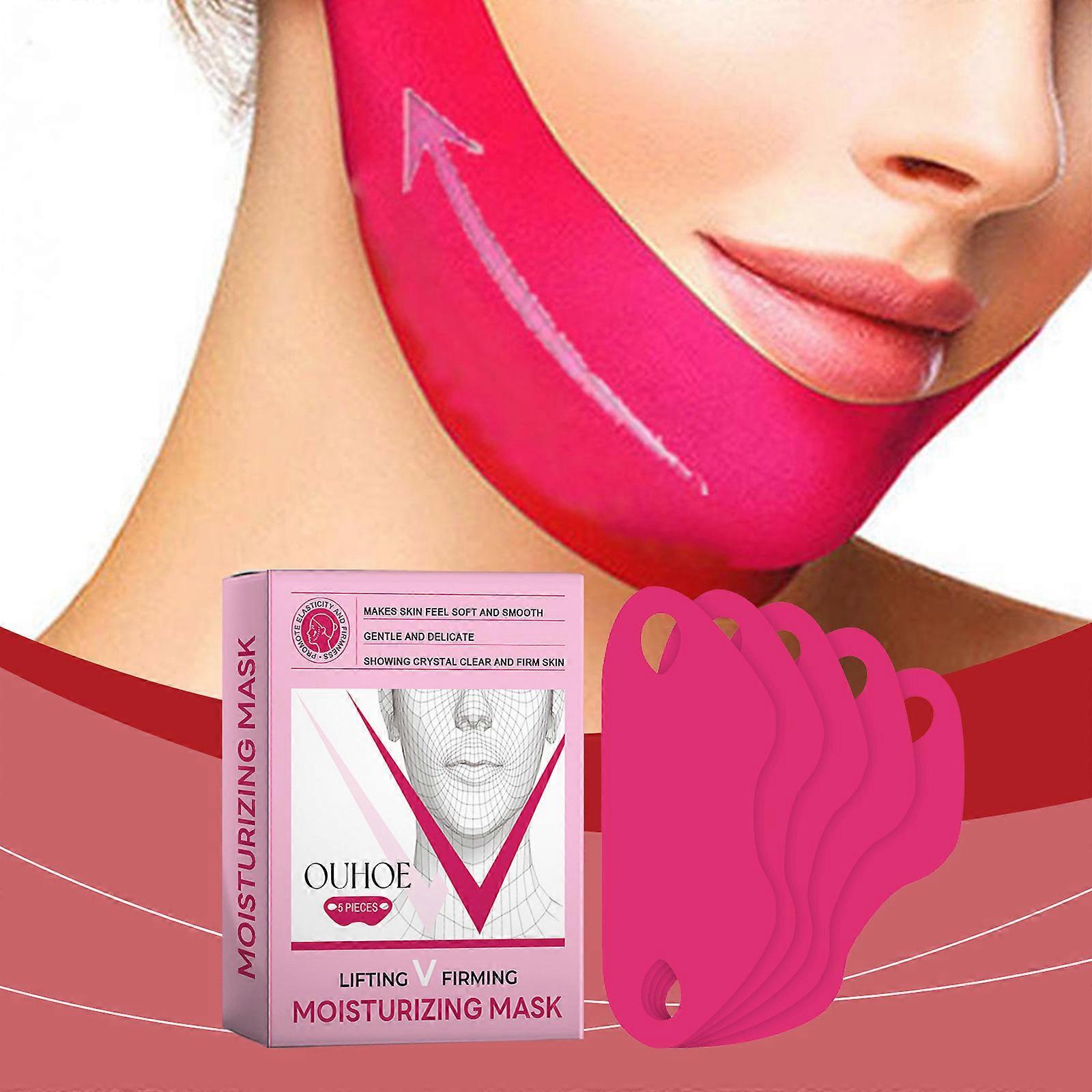 5-Pack Facial Lifting Mask: Firming and Lifting Mask, Moisturizing and ...