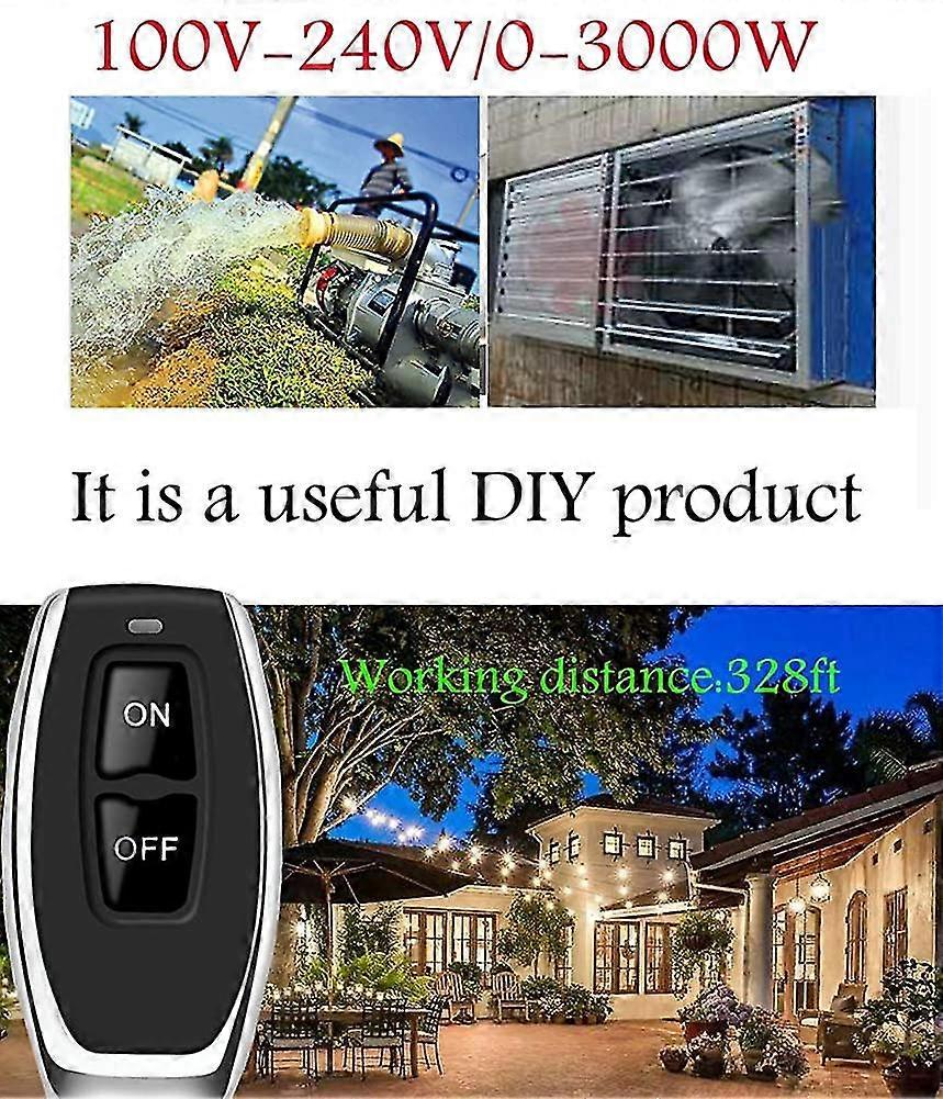 Remote Control Switch,328ft Dc 12v/24v/48v/72v/40a Relay Relay For ...