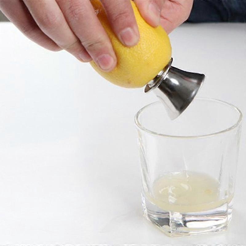 Stainless Steel Manual Lemon Juicer Squeezer Reamer Hand Held Citrus ...