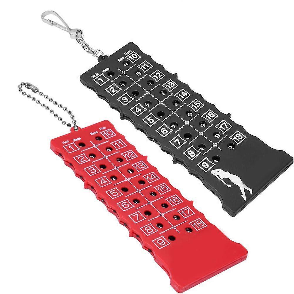 Golf Scorecard, 18 Holes Golf Score Counter Scoreboard, 0 to 9 ...