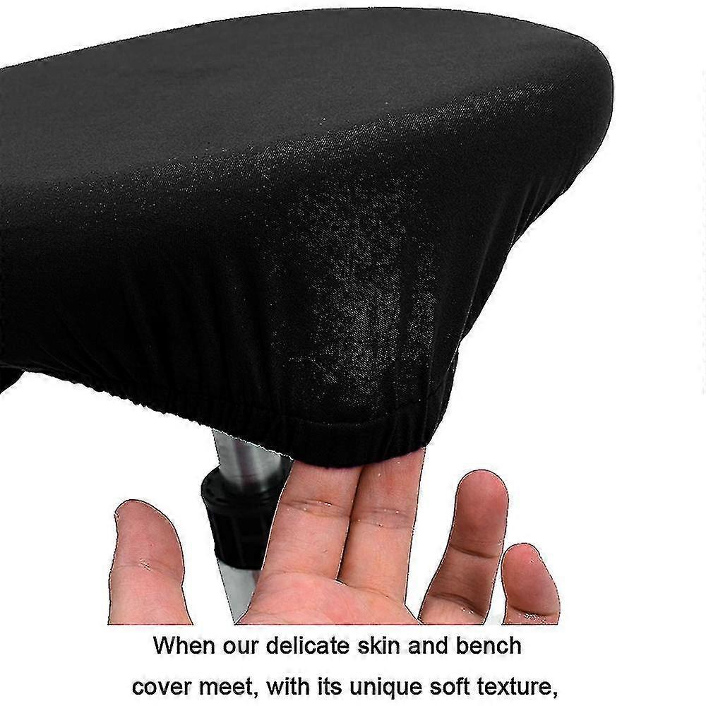 2 Pcs Fabric Office Meeting Furniture Supplies Stool Cover Round Bar ...