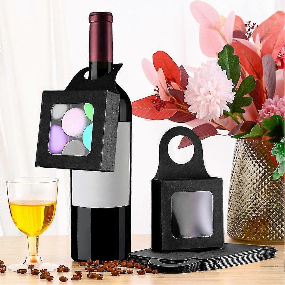 Wine Box With Window Foldable Boxes Wine Labels For Wine Bottles For ...