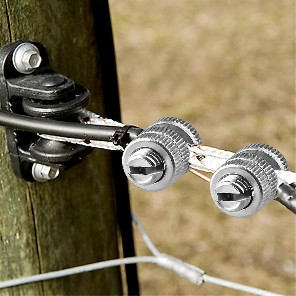 20 Pieces Split Bolt Joint Clamp Wire Connector Electrical Fence ...