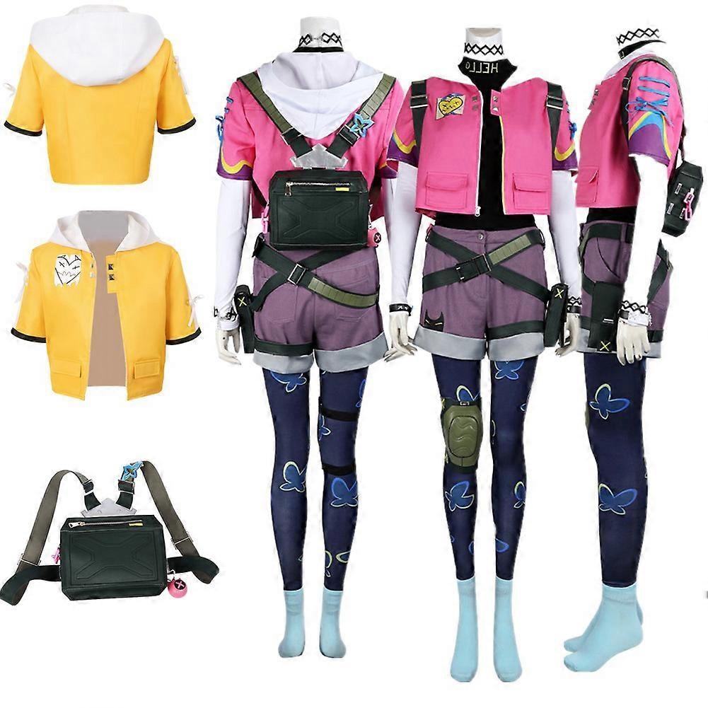 Adult Clove Cosplay Costume Bag Game Jacket Women Pants Coat Fantasy ...