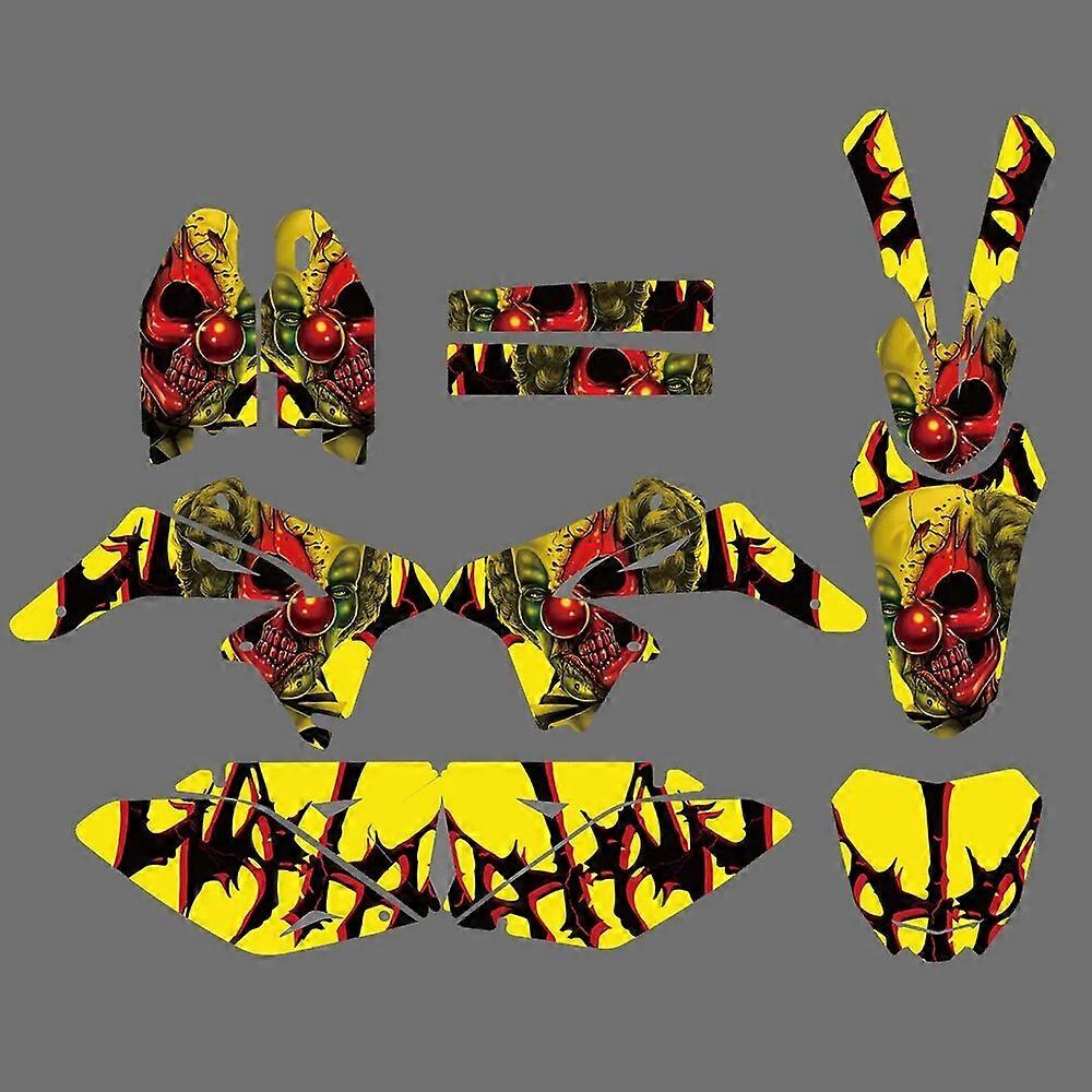 Graphics Background Sticker Decal Kits for Suzuki RMZ250 RMZ RM-Z 250 ...