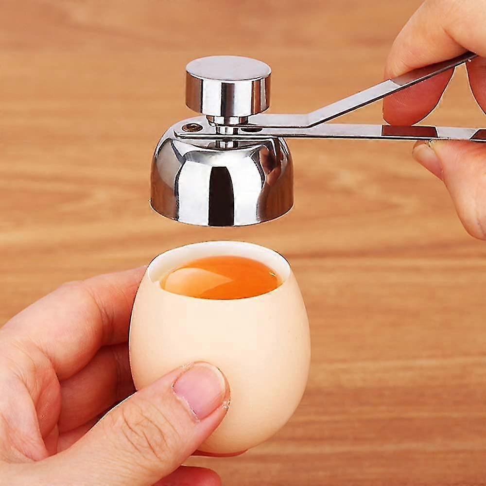 Egg Shell Cutter Egg Opener, Stainless Steel Egg Topper Cutter, Egg ...