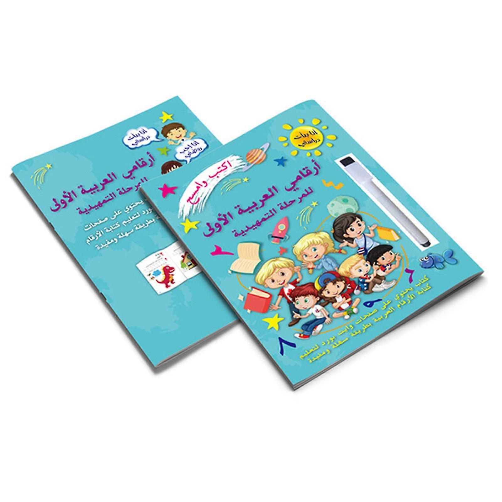 Books For Kids Early Education Number/letter Book Wipeable Children ...