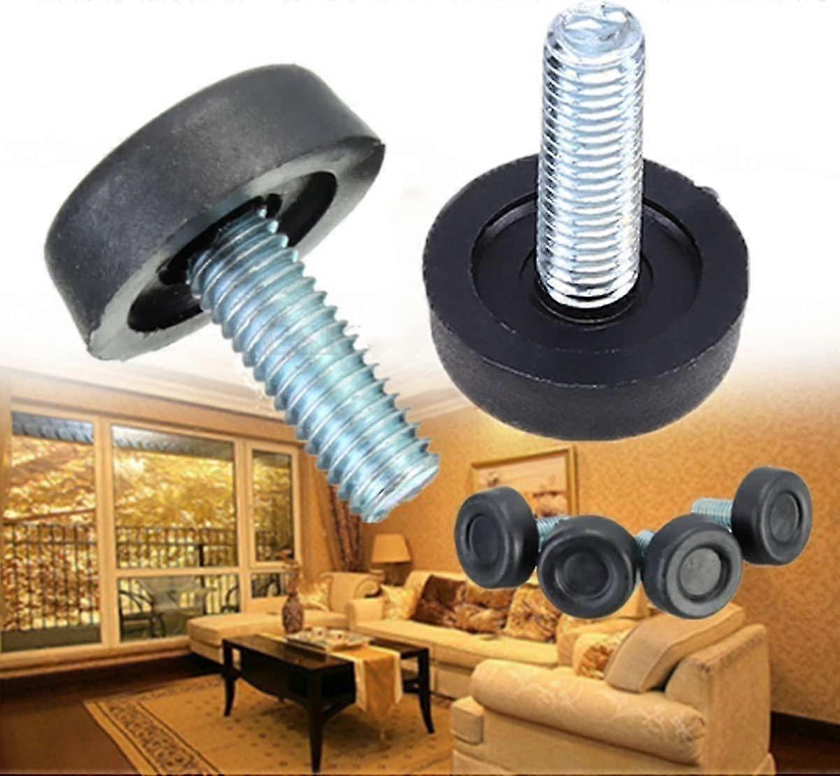 Set of 20 Furniture Leveling Feet - M8 x 24mm, Adjustable Table Leg ...