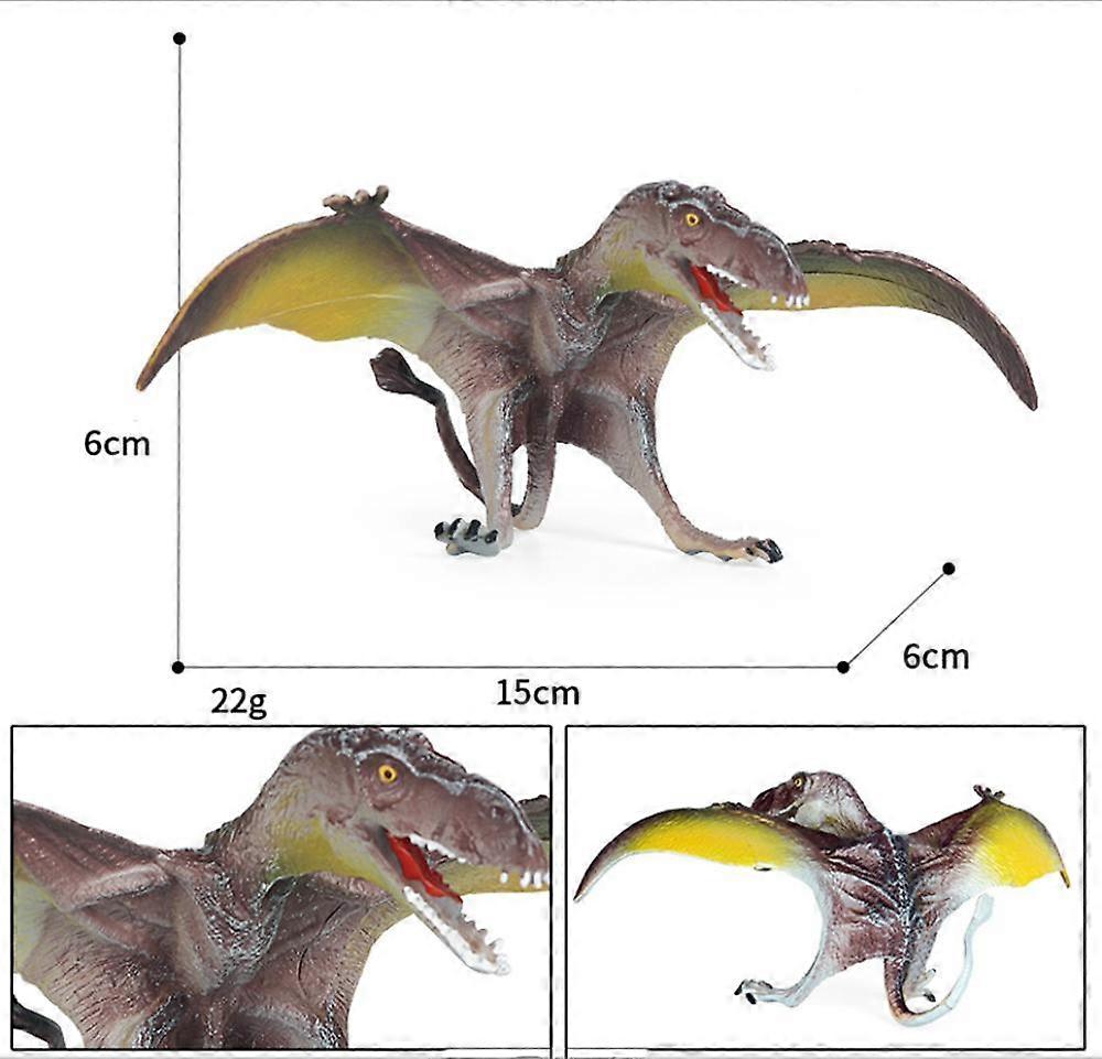 Pterosaur Anhanguera Pterodactyl Figure Dinosaur Model Toy Collector ...