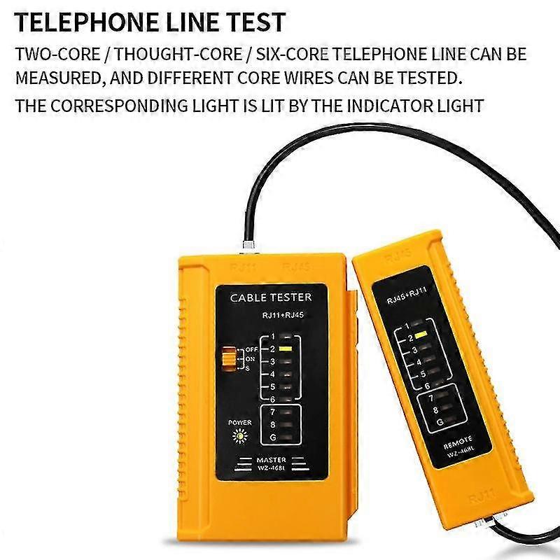 Network Line Tester Network Cable Tester Multifunction Tester Phone ...