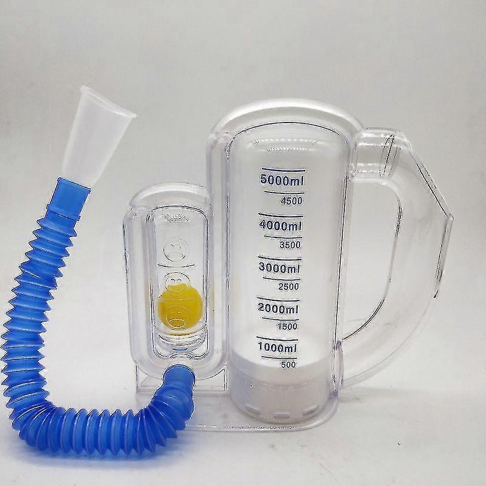 Inspiratory Exerciser, 5000ml Apparatus Vital Capacity Breathing ...