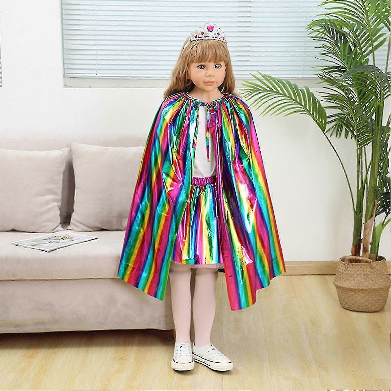Sinknap Rainbow Children's Cloak | Fruugo UK