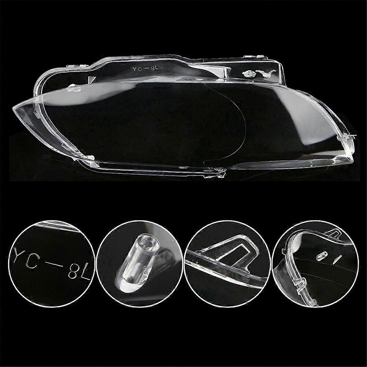 Left Front Headlight Lens Shell Lampshade for 3 Series 2-Door E92 E93 ...