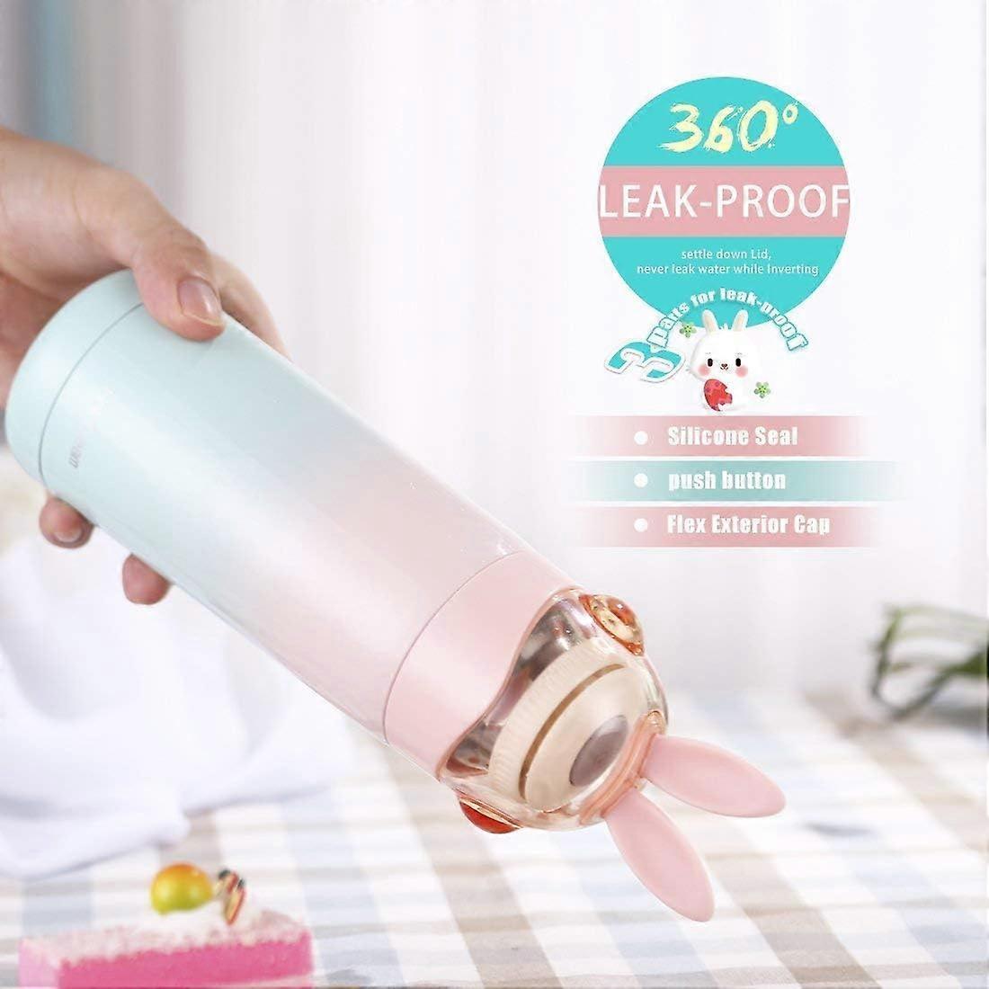 Cute Bunny Kids Thermos - Stainless Steel Thermos, Leak Proof Travel ...