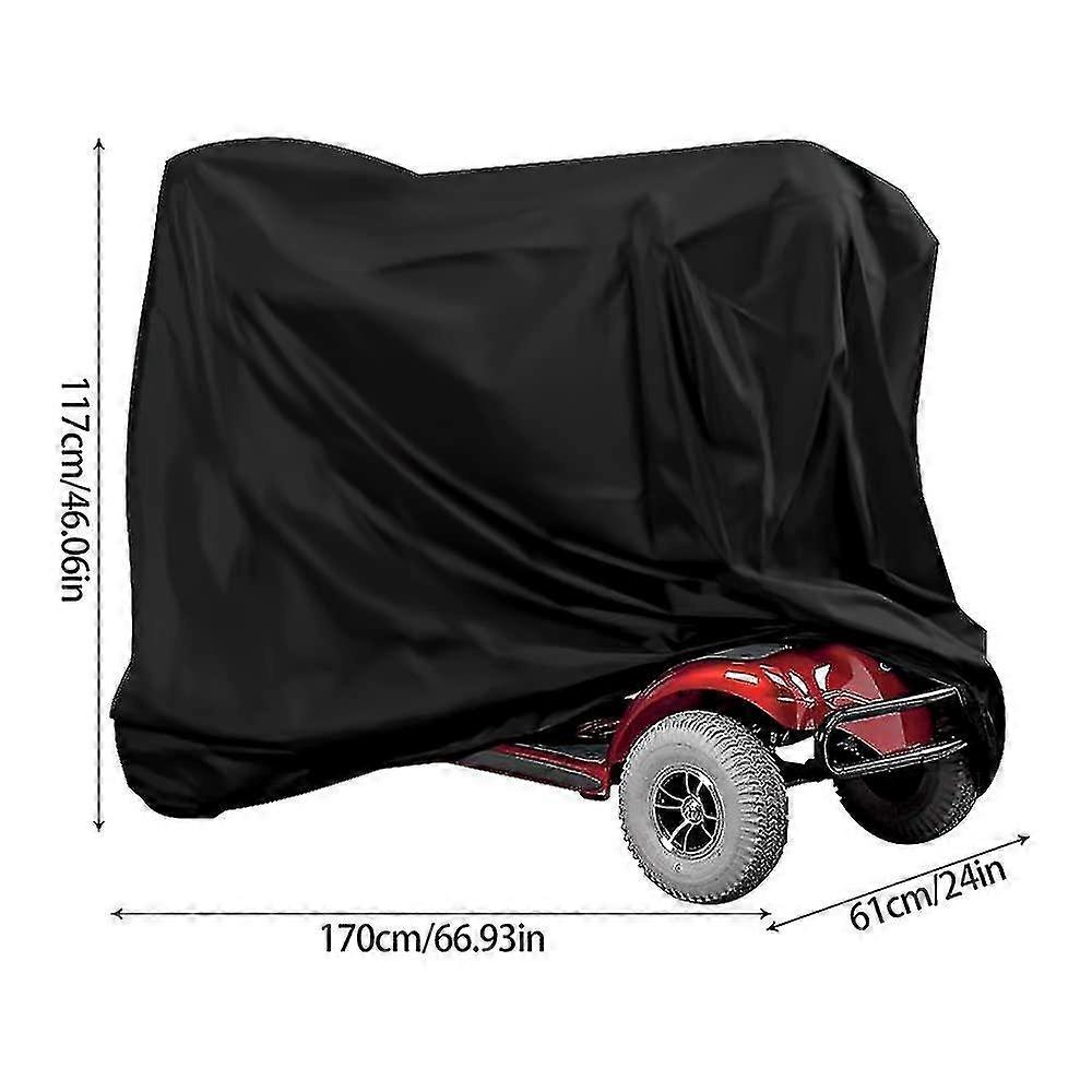 Heavy Duty Mobility Scooter Cover, 190d Oxford Waterproof Wheelchair ...