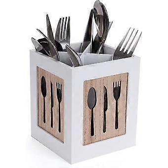 Cutlery Box, Cutlery Basket, Table For Spoon, Fork, Knife, Decorative ...
