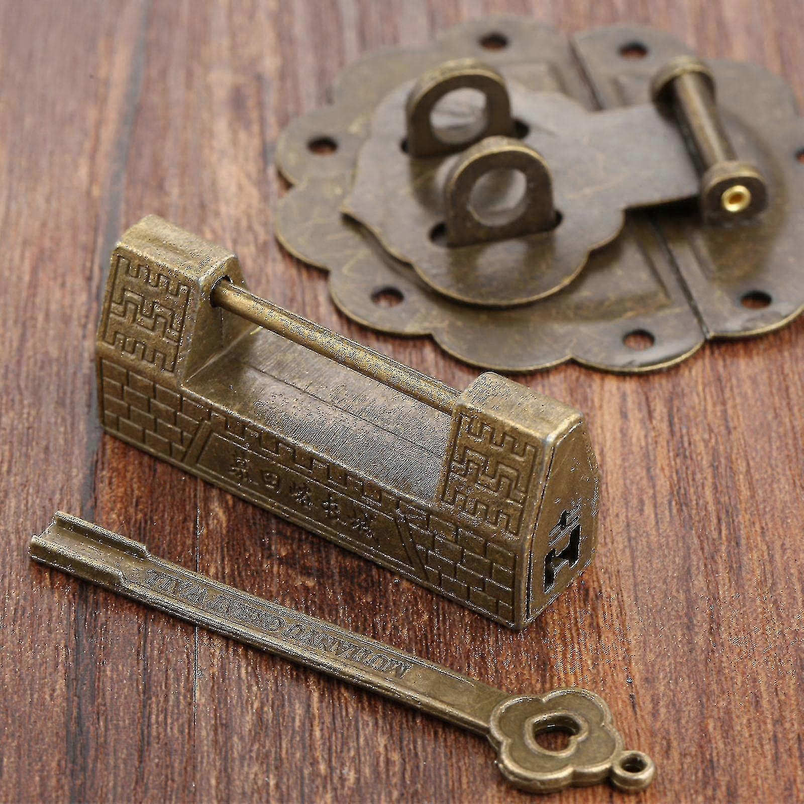 Tib Furniture Chinese Old Box Latch Hasp Buckle Clasp And Antique ...