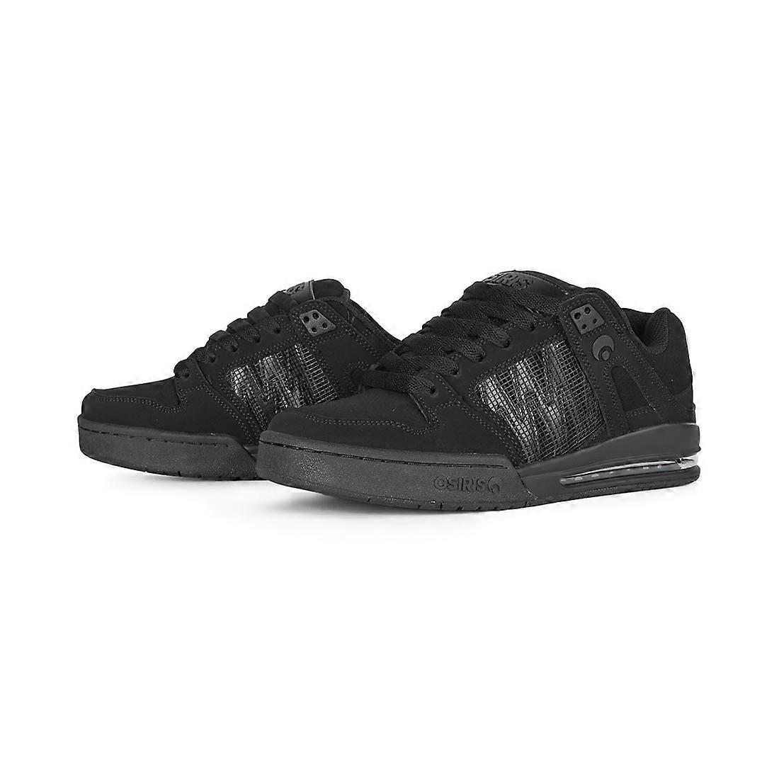 Osiris Pixel Skate Shoes - Black/Black/Black | Fruugo UK