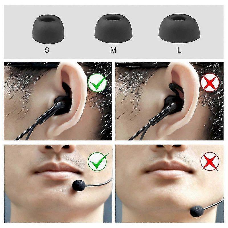 Referee Headset, Compatible In-ear Headphone With Microphone | Fruugo UK