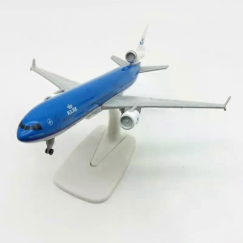 20cm Netherlands KLM Airlines MD MD-11 Airways Diecast Airplane Model ...