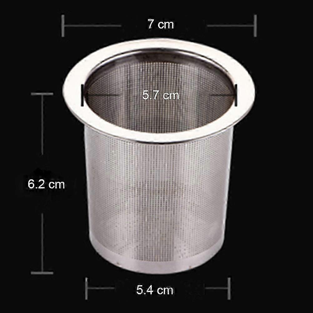 Stainless Steel Coffee Strainer Mesh Tea Strainer Filter for Home Kitchen Coffee Shop (7cm ...