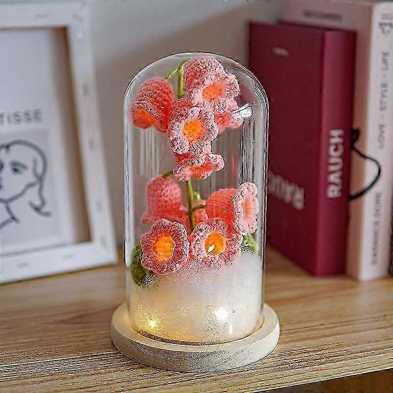 Eternal lily of the valley Gifts for Women, Crochet Artificial Flower ...