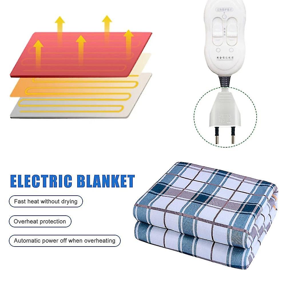 220v Blanket Heated Electric Sheet Thicken Thermostat Electric Blankets ...