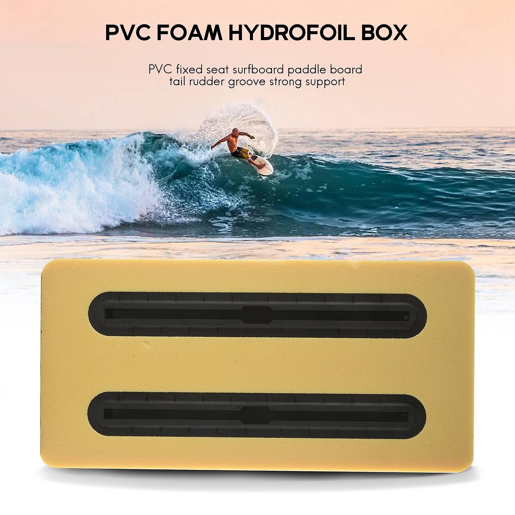 Hydrofoil Rail Box Foil Mount Track Box Pvc Foam Hydrofoil Box(Black ...