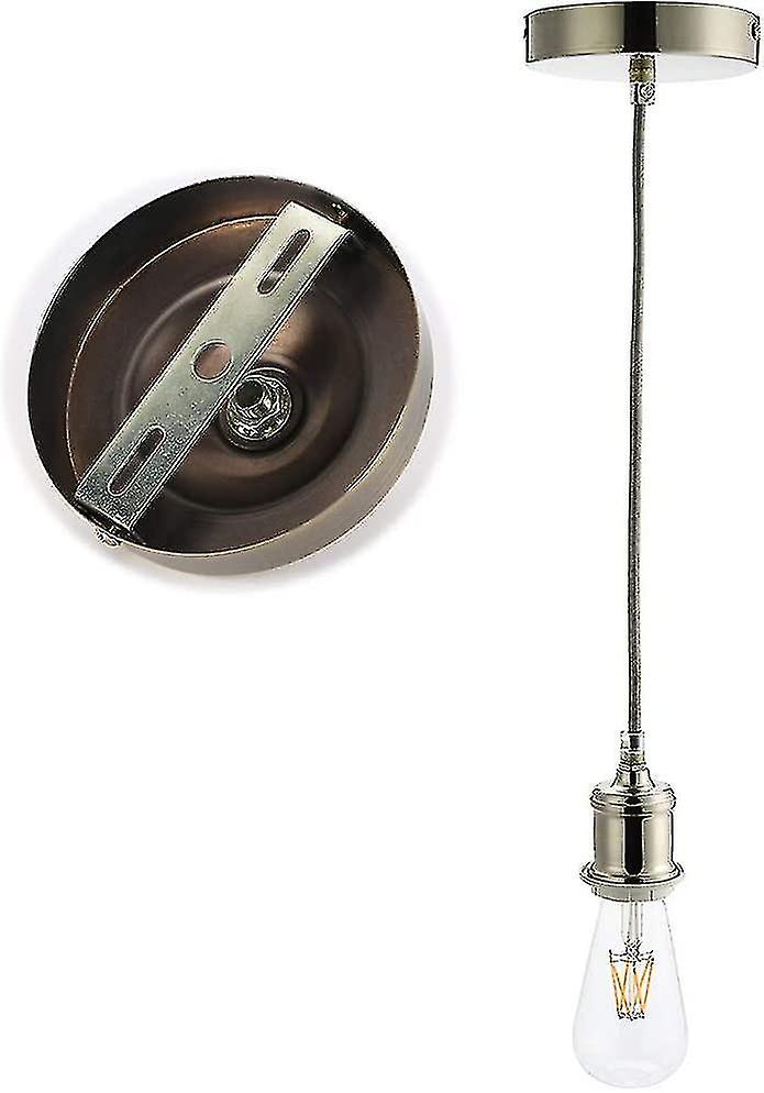 4 Pack Lighting Fixture Ceiling Plate Bracket 90mm Earthed With Screws ...