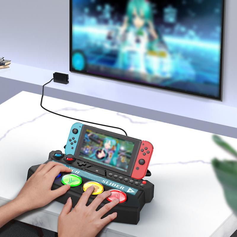 Til switch spil joystick plug og play spil controller til hatsune miku ...