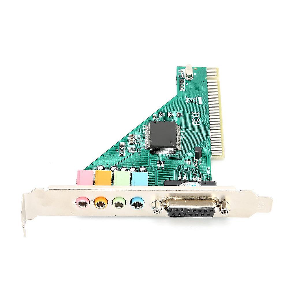 PCI Sound Card Channel 4.1 for Computer Desktop Internal o Karte Stereo ...