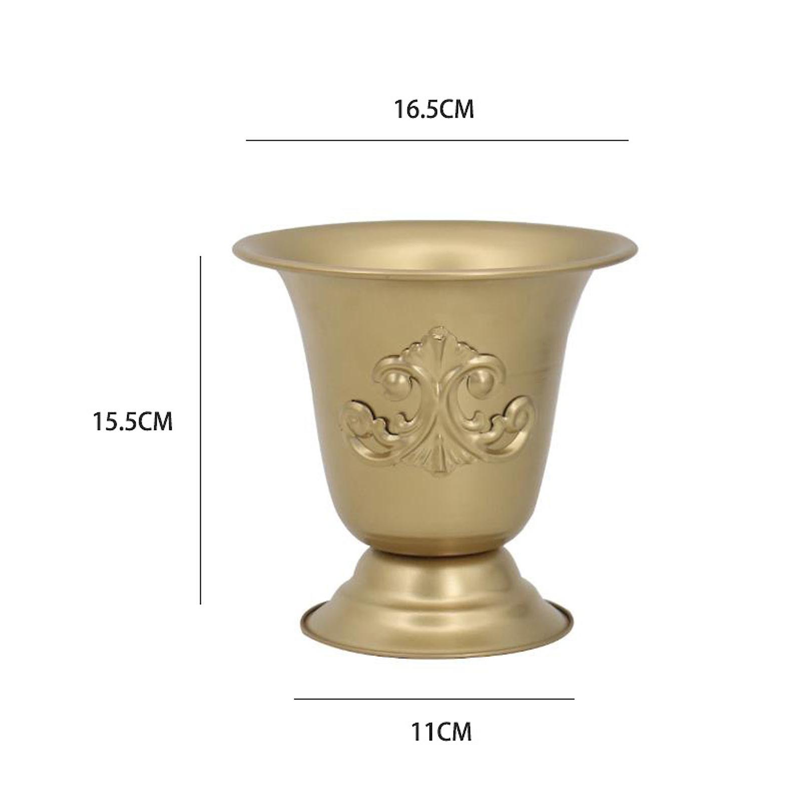 Plant Holder Stand Dried Flowers Holder Desk Wedding Metal Cup Flowers ...