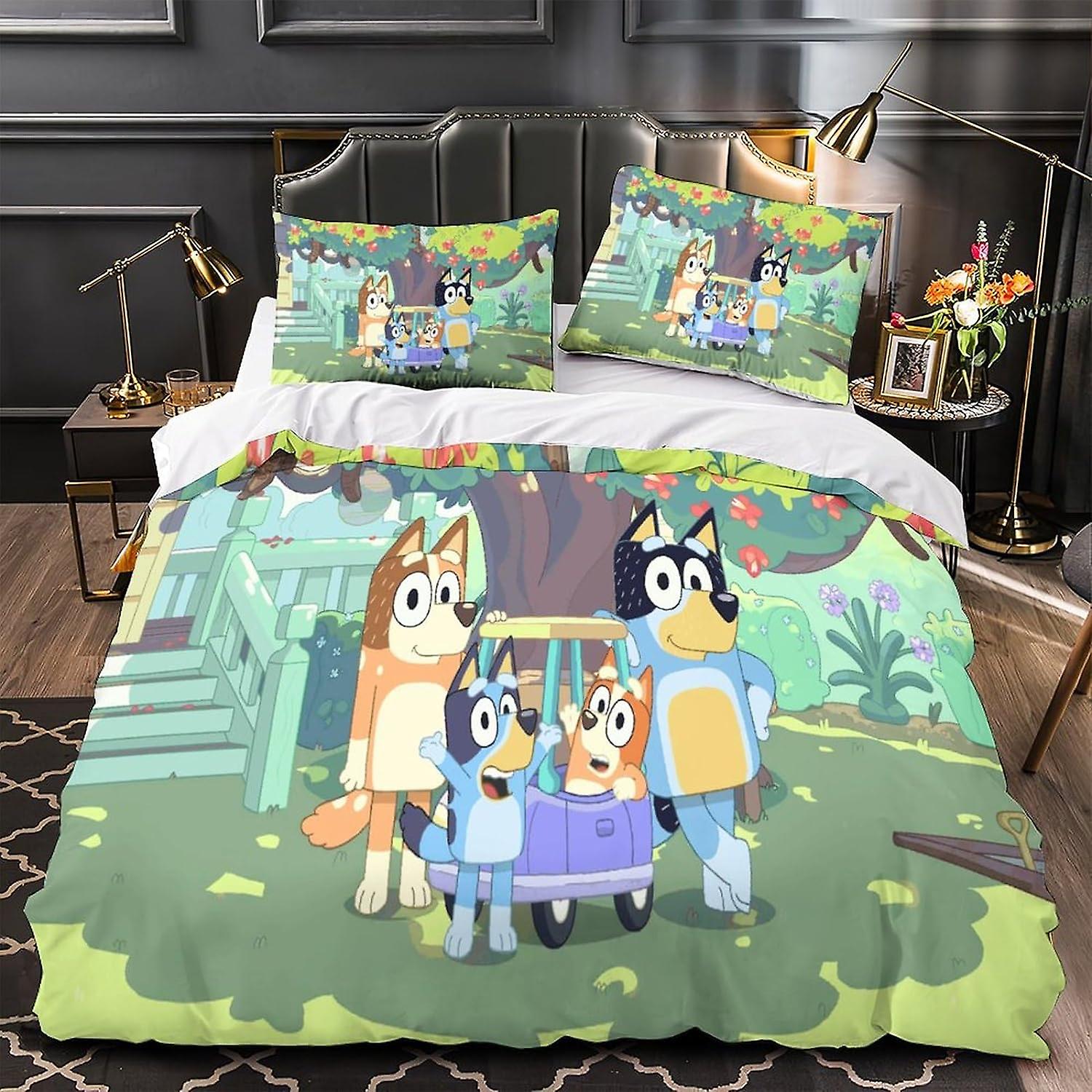 Bluey3D Effect Comforter Cover for Childrens And Adults Printed ...