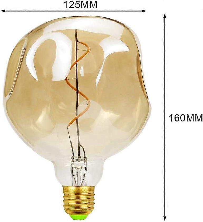 Vintage LED Bulbs 4W Dimmable Irregular Shape 220/240V Edison Screw E27 ...