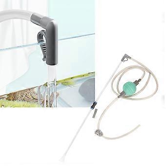 Fish Tank Siphon Cleaner Adjustable Water Flow Mini Manual Aquarium ...