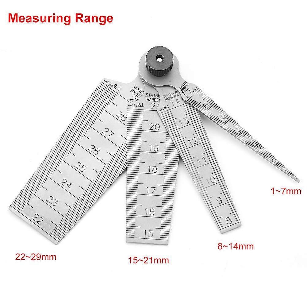 Taper Hole Gauge High Accuracy Wedge Feeler Stainless Steel Taper Gauge ...