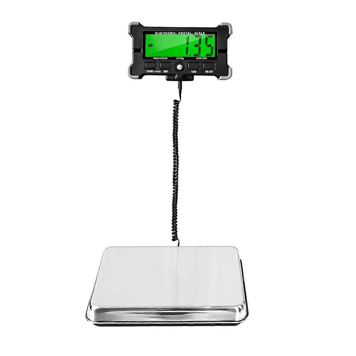 PS21 Digital Scale 200KG Electronic Postal Scale Stainless Steel Floor ...