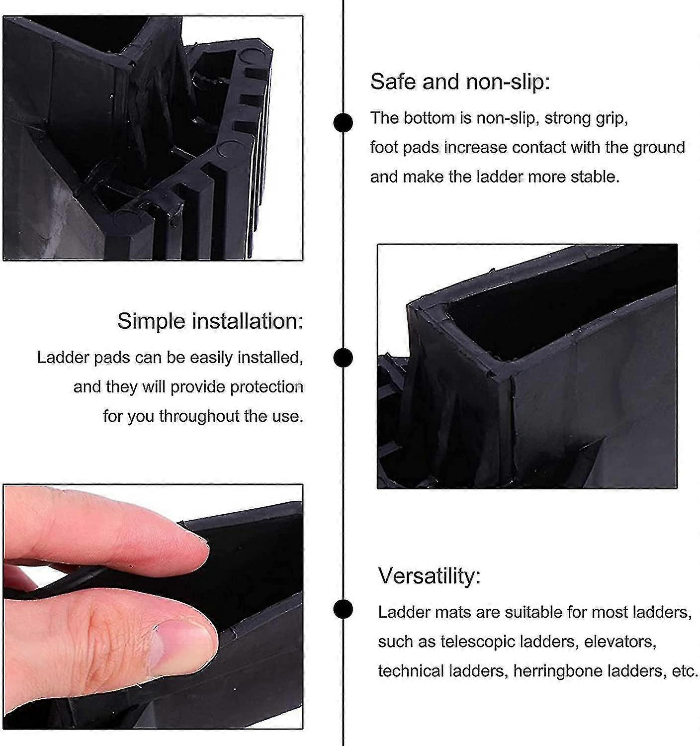 Ladder Foot Covers Feet Ladder Extension Ladder Feet Non-slip Rubber ...