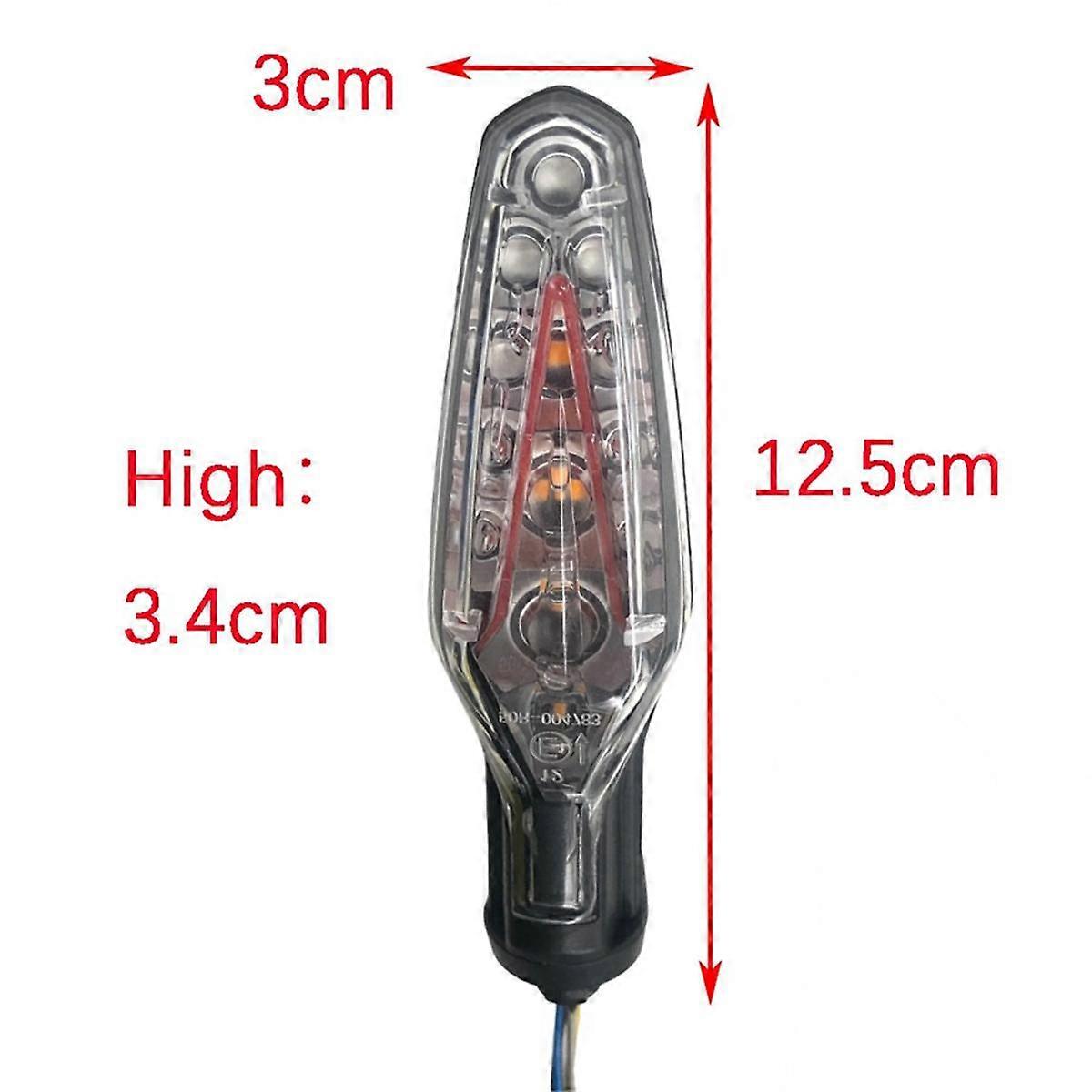 Motorcycle Rear LED Turn Signal Light for R1250GS/ADV 2021-2024 S1000R ...
