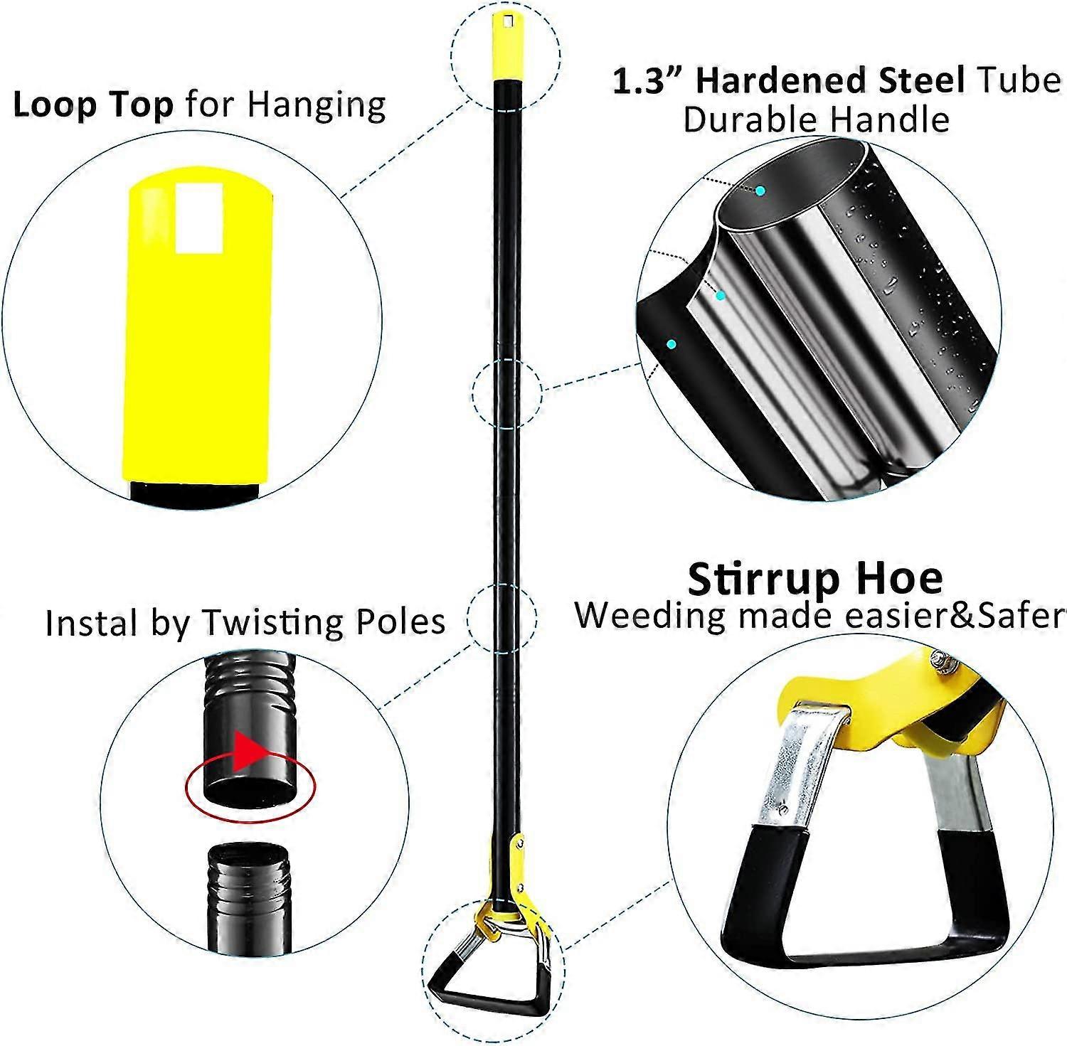 Weeding ring Stirrup ring hoe Weeding hoe garden hoe Garden tools ...