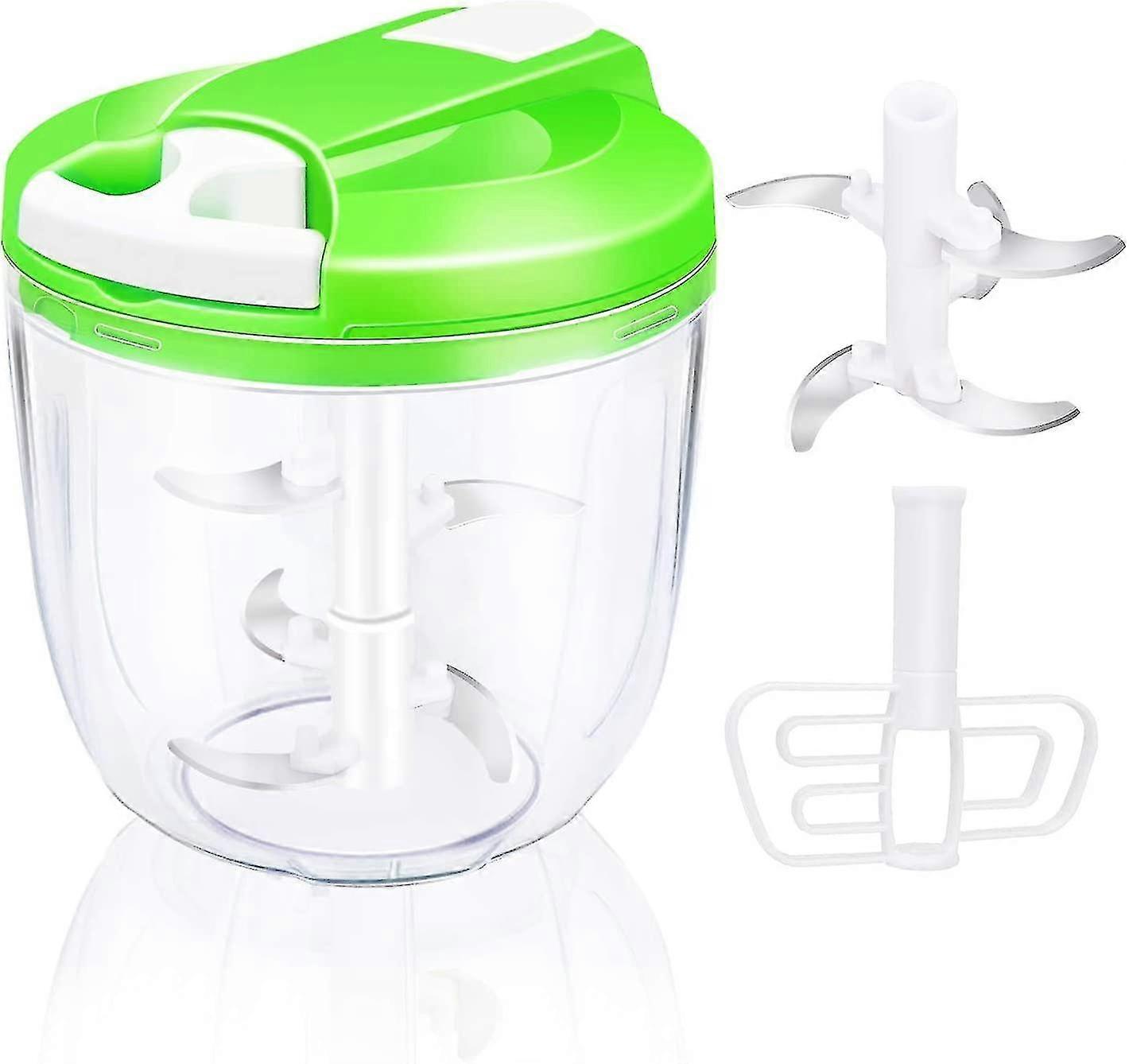 Onion Cutter With Cable Pull, 900ml Onion Chopper Food Processor ...